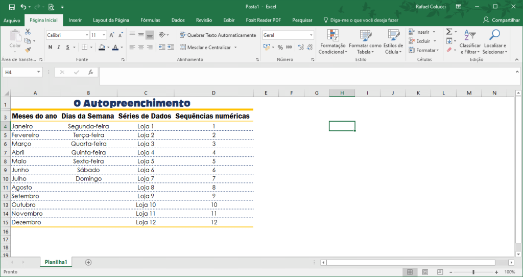 Autopreenchimento no Excel – Conheça estas Super Dicas! - AprenderWeb
